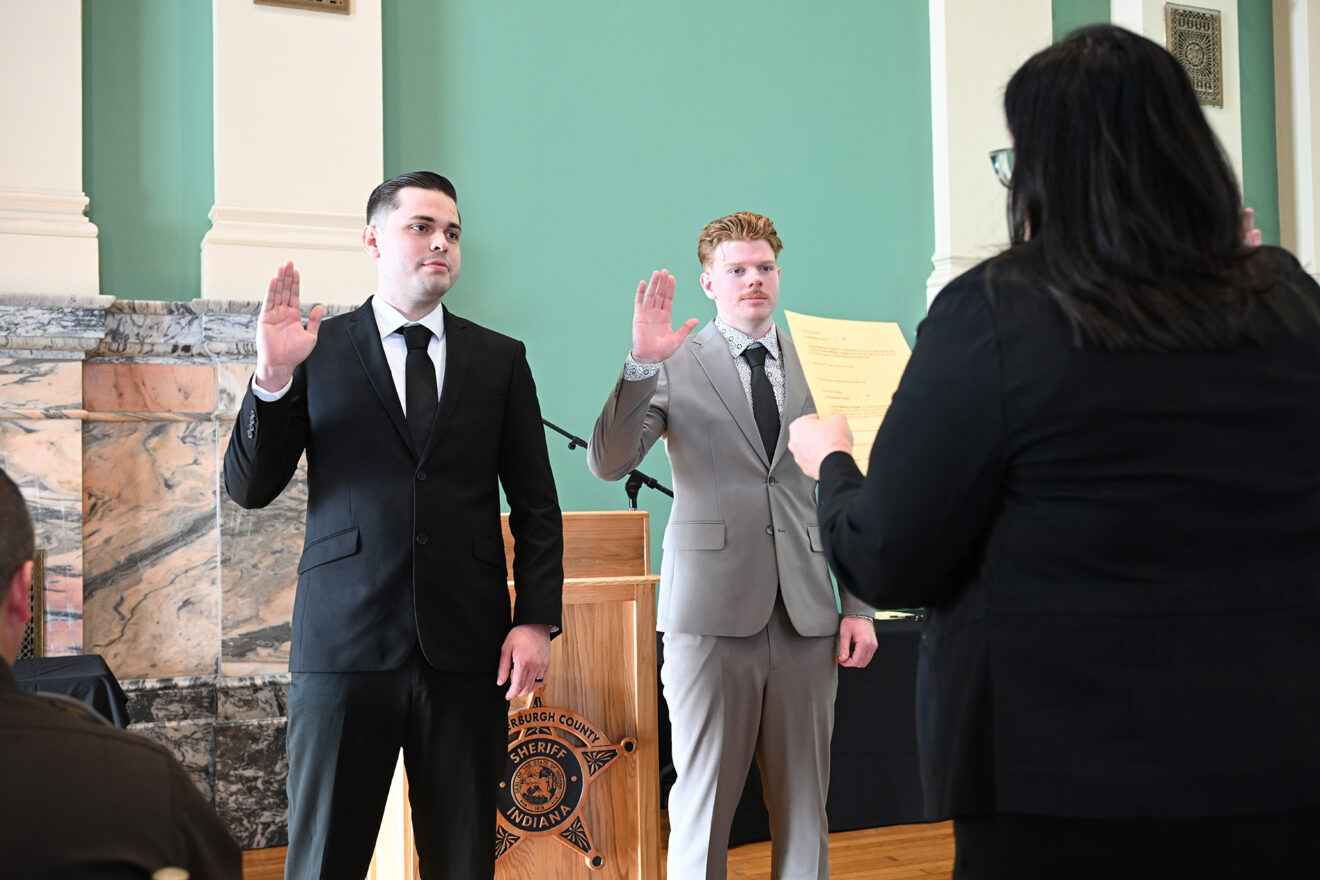 Sheriff's Office Holds Recognition Ceremony - Vanderburgh County ...